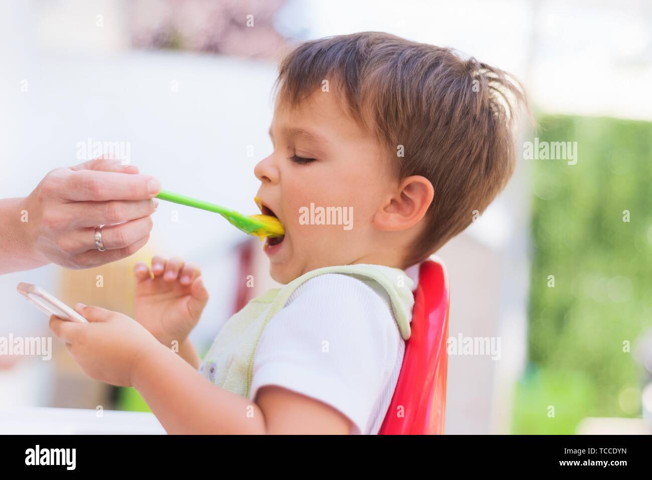 Baby telephone hi-res stock photography and images - Alamy