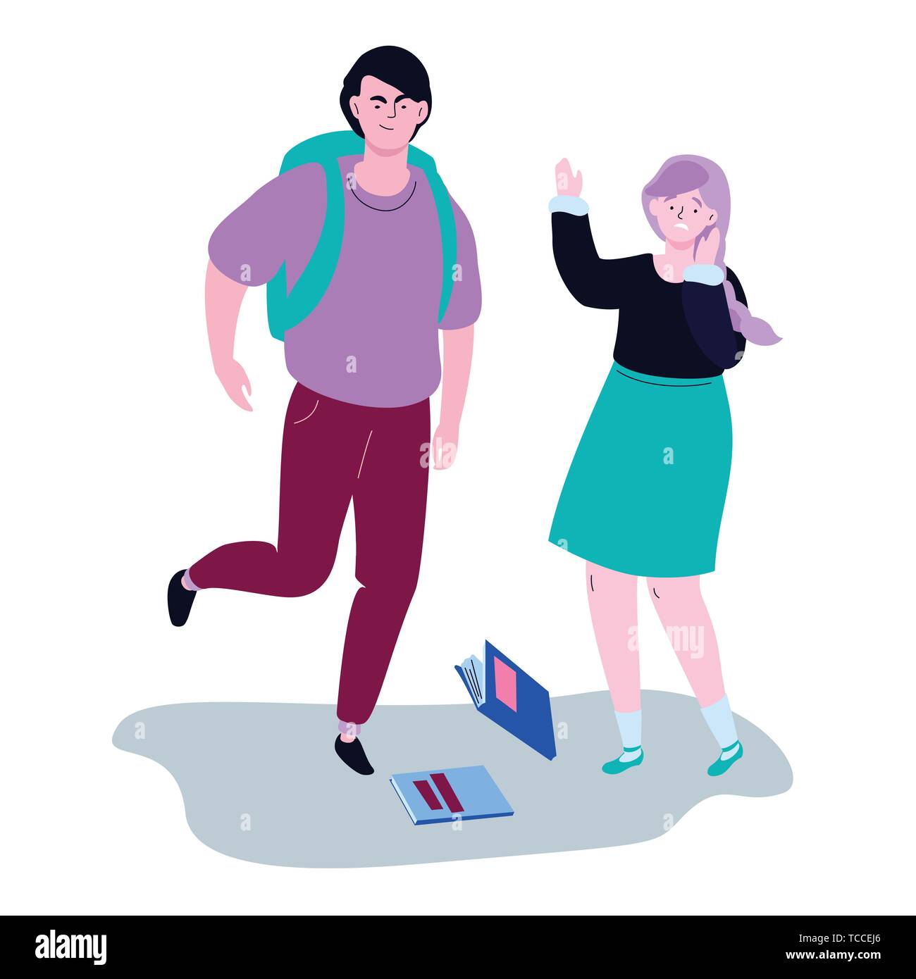 Bullying Issue Stock Vector Images - Alamy