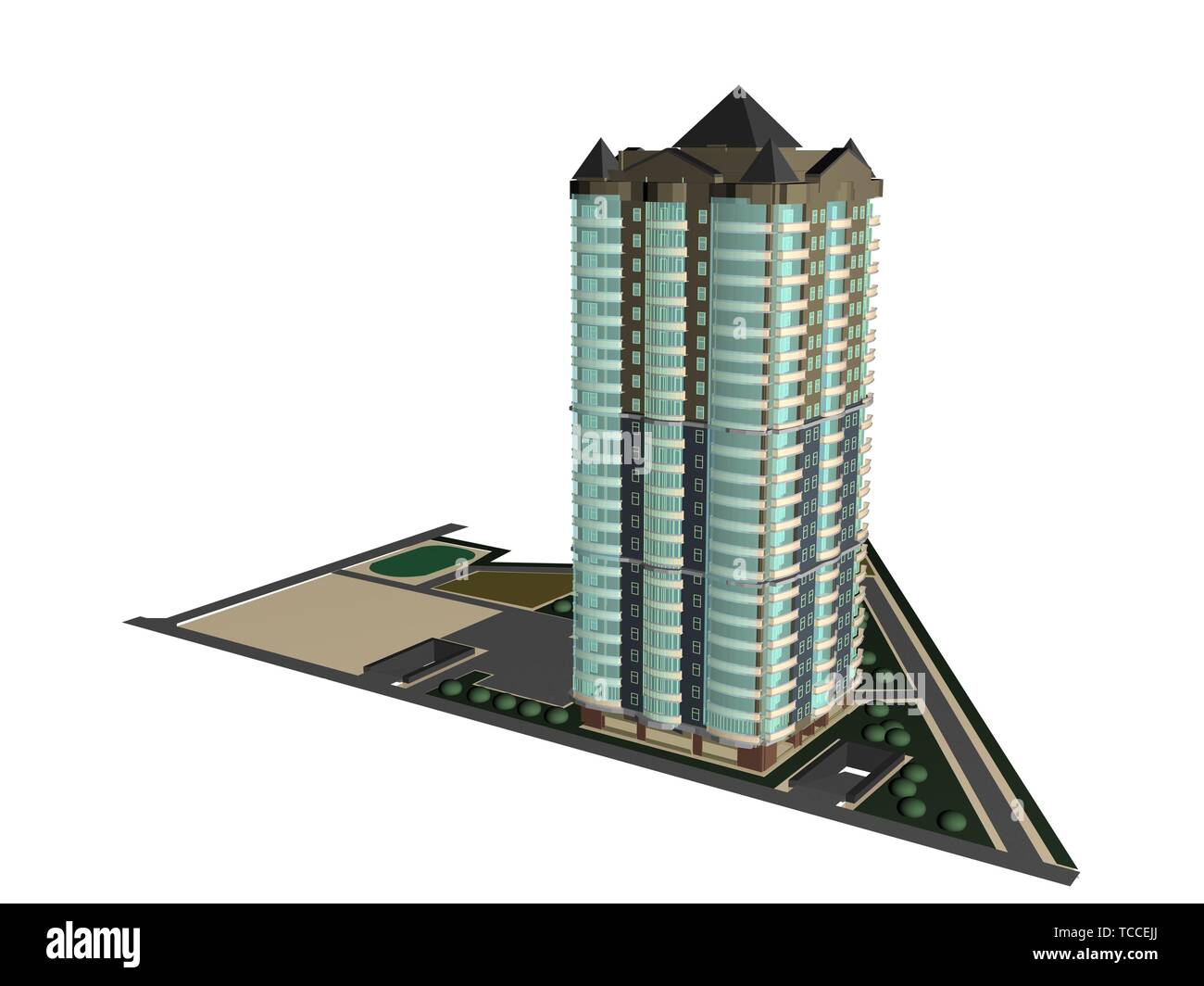 Human Made Architecture Cut Out Stock Images & Pictures - Alamy