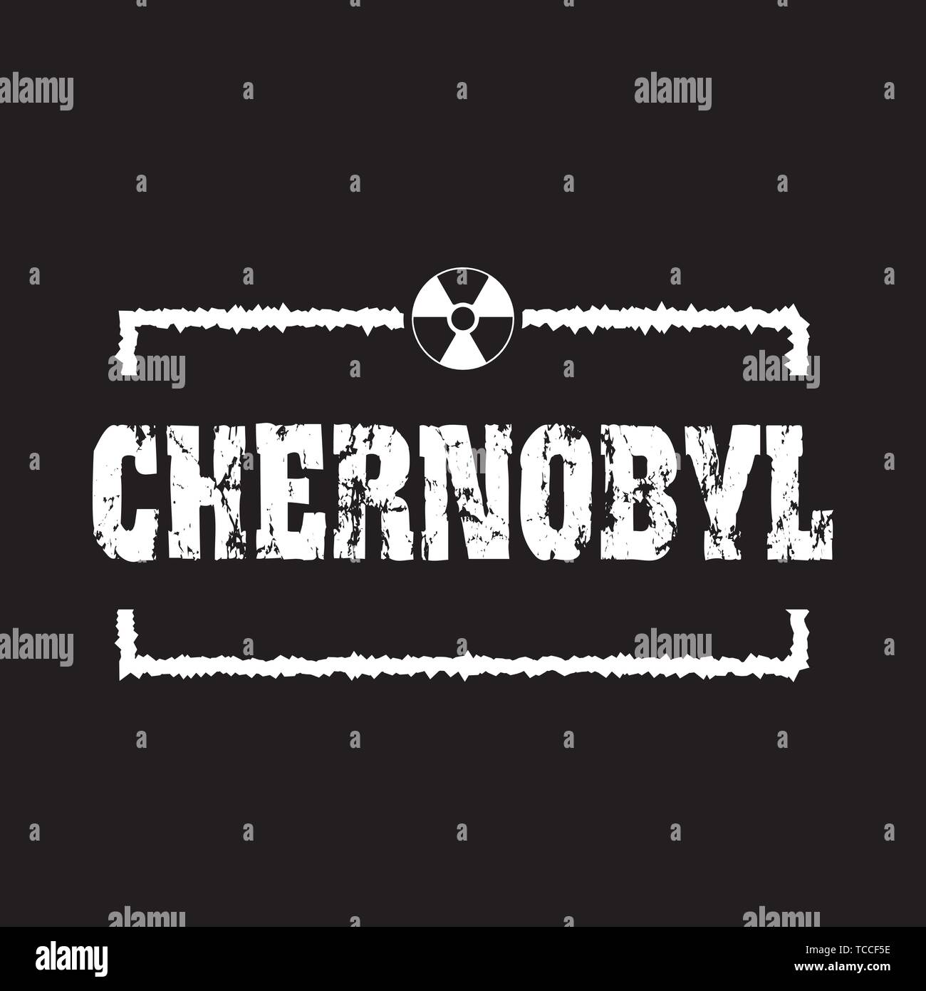 Chernobyl nuclear power station accident Stock Vector Images - Alamy