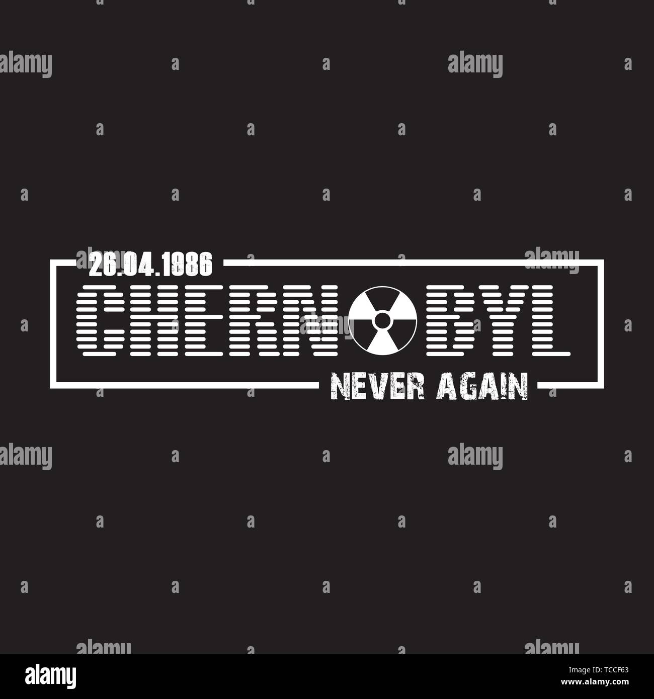 Chernobyl atomic energy station Stock Vector Images - Alamy