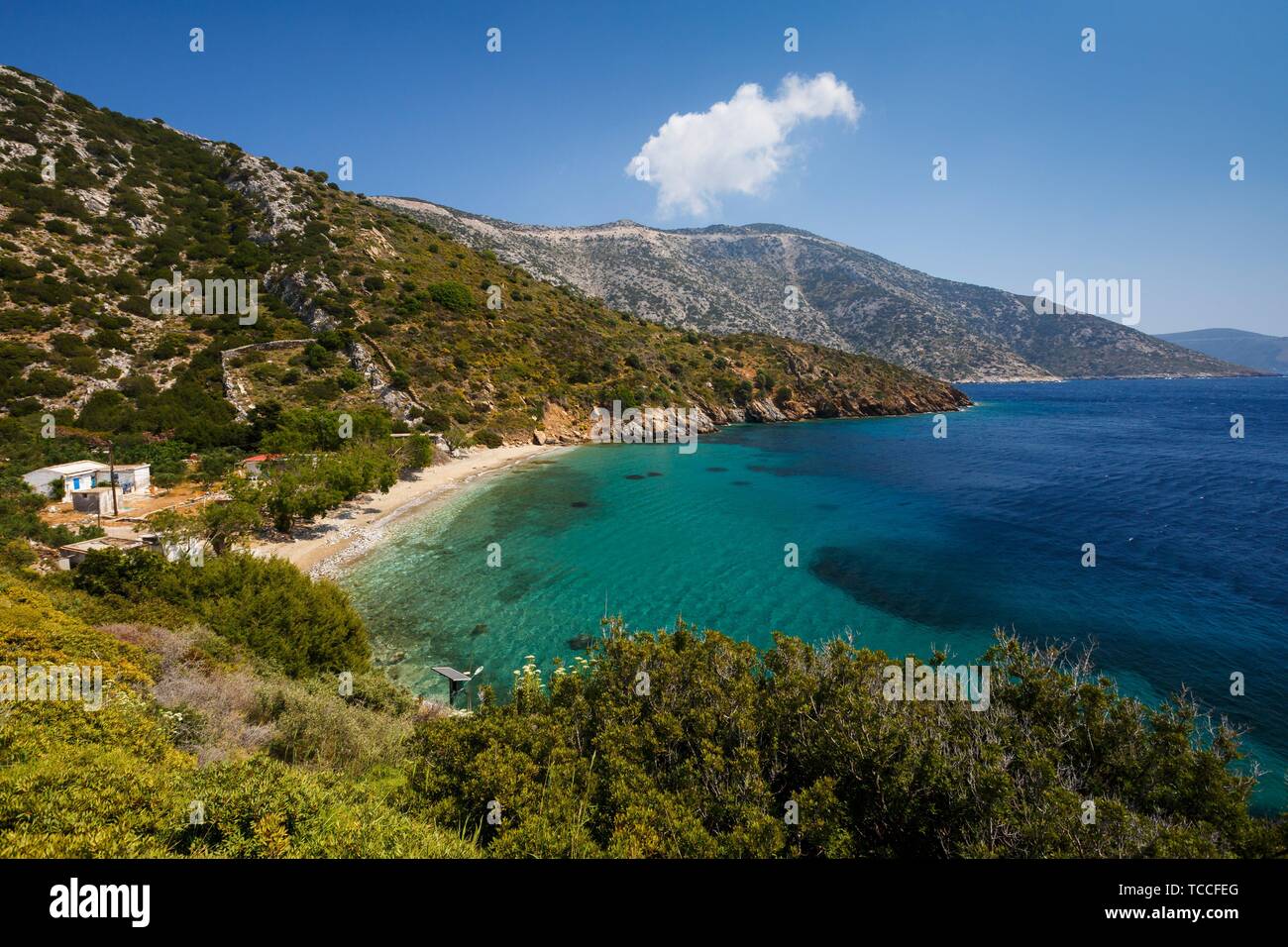 Fourni beach hi-res stock photography and images - Alamy