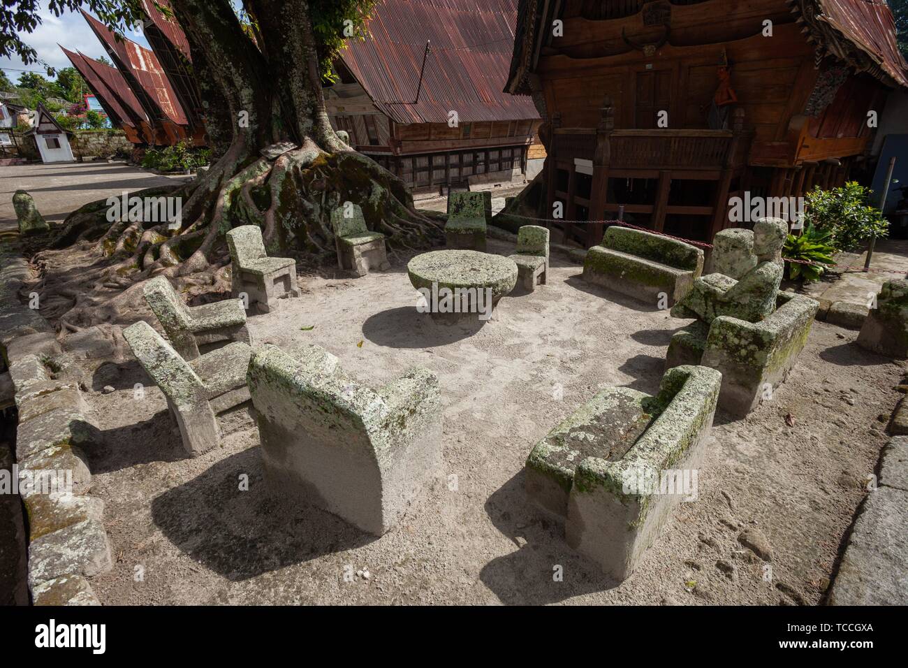 Traditional Batak Roof Houses High Resolution Stock Photography and ...