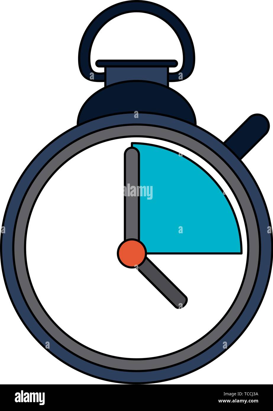 Timer chronometer symbol isolated cartoon Stock Vector Image & Art - Alamy