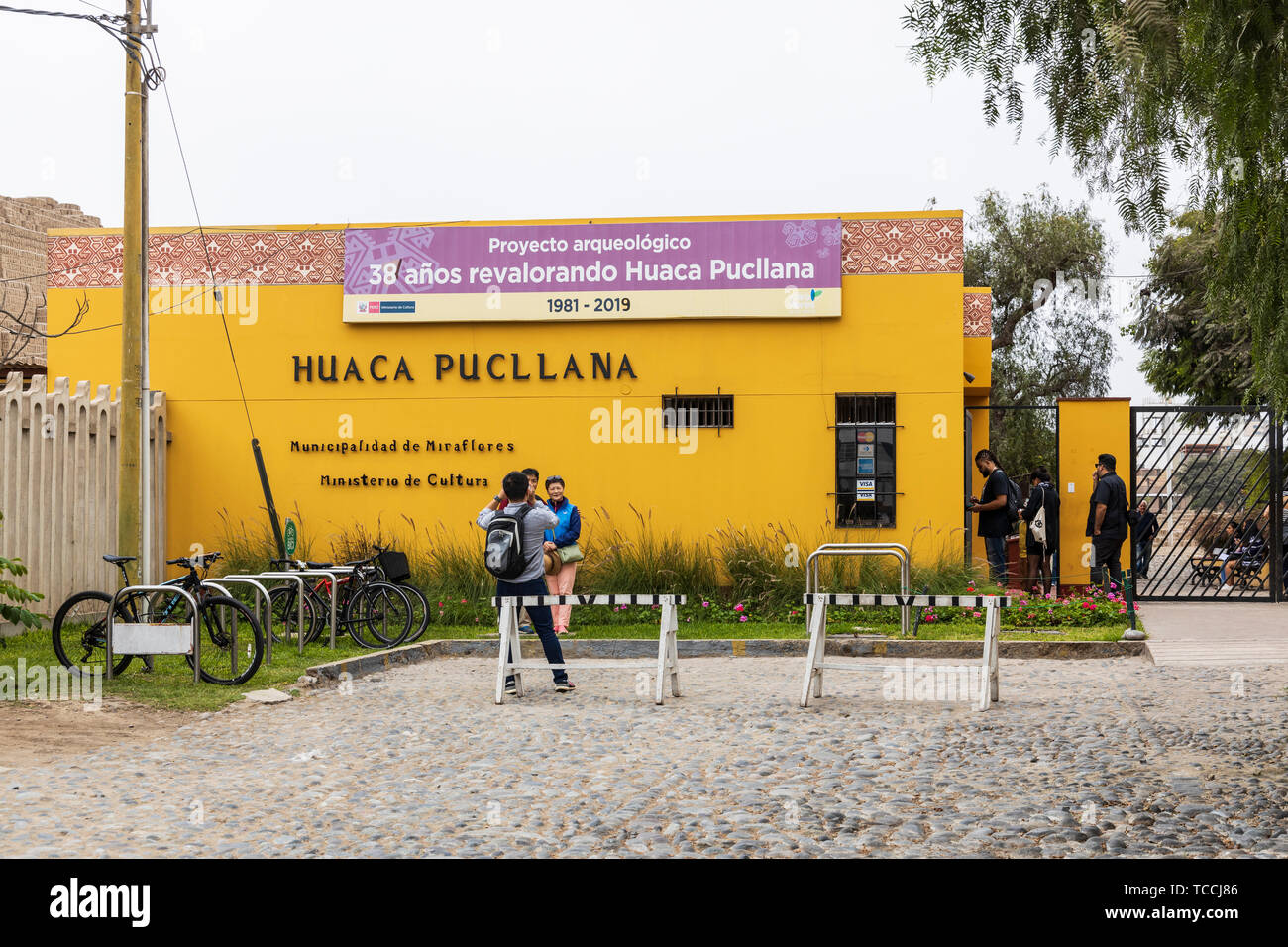 Huaca Pucllana, pre Columbian, pre Inca, pyramid temple, tomb and ...