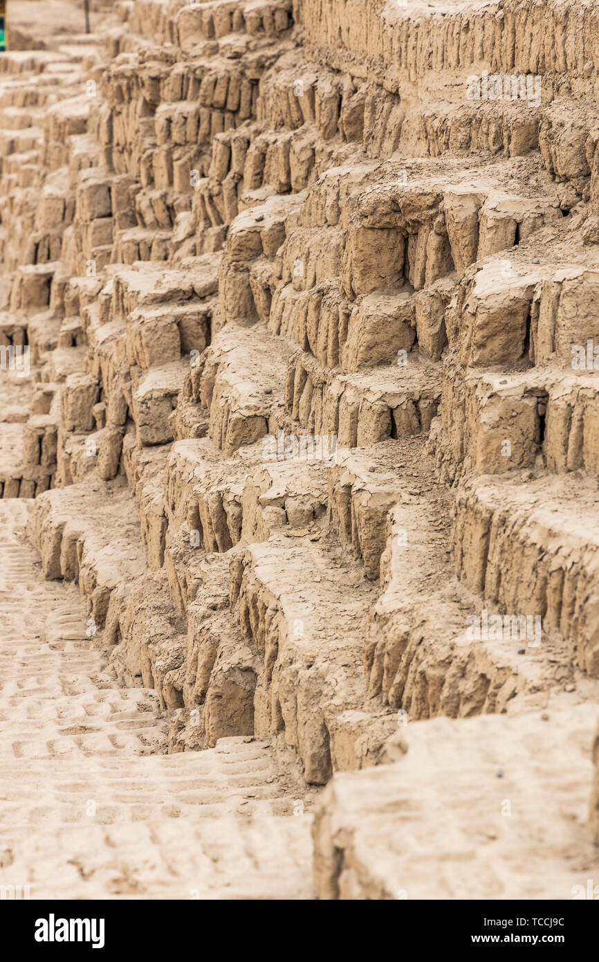 Huaca Pucllana, pre Columbian, pre Inca, pyramid temple, tomb and ...