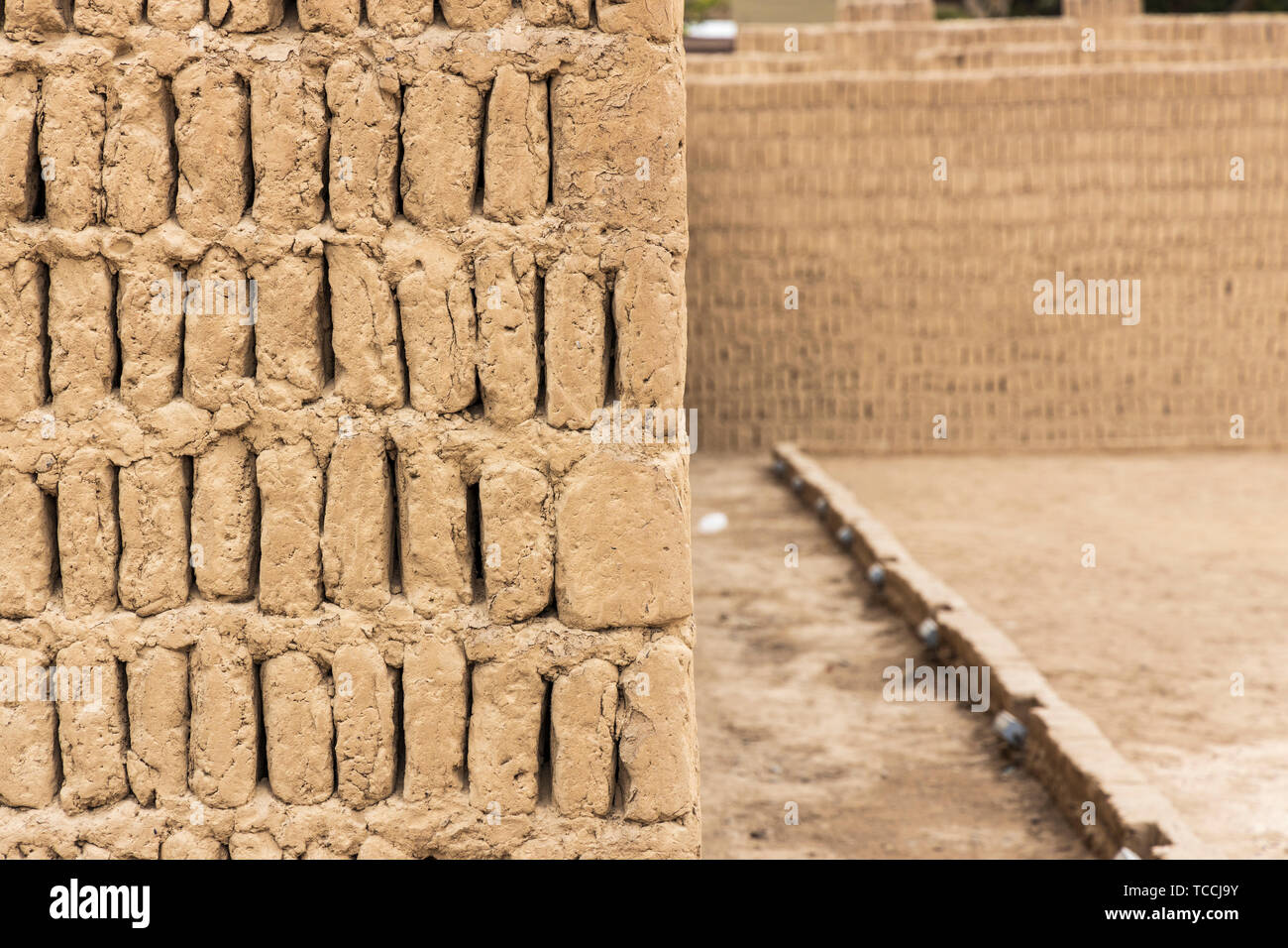 Huaca Pucllana, pre Columbian, pre Inca, pyramid temple, tomb and ...