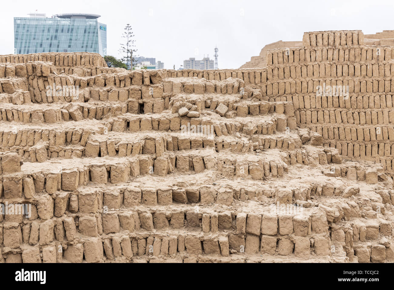 Huaca Pucllana, pre Columbian, pre Inca, pyramid temple, tomb and ...