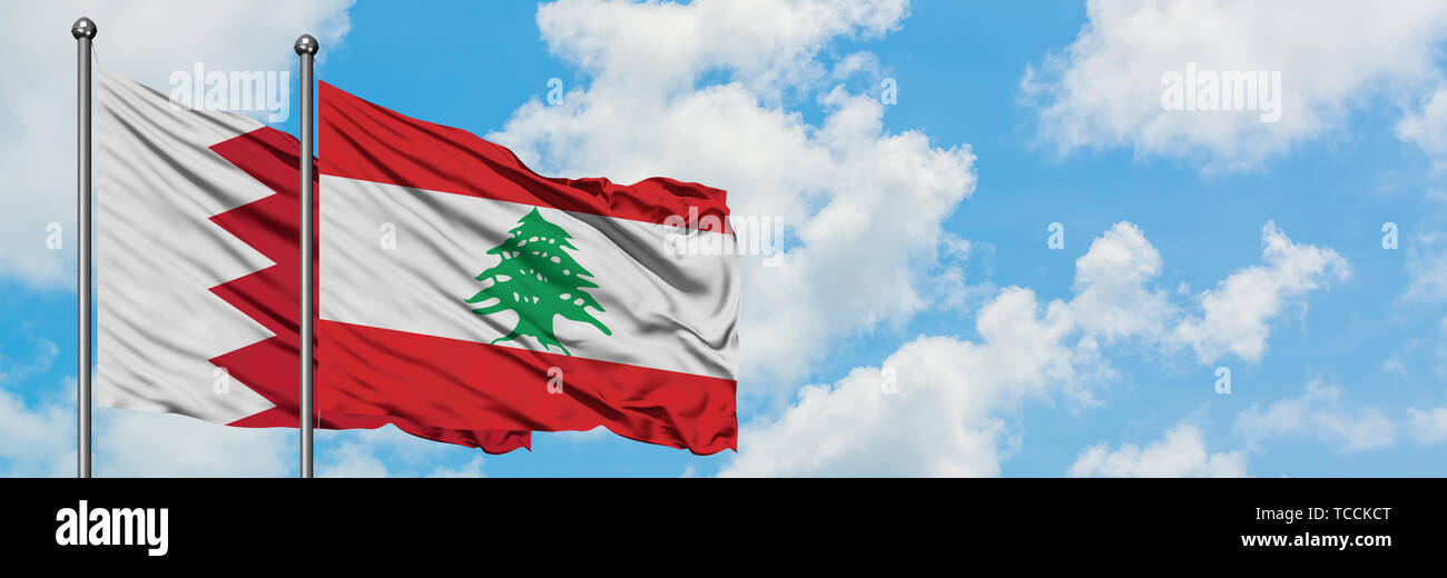 Bahrain lebanon flag hi-res stock photography and images - Alamy