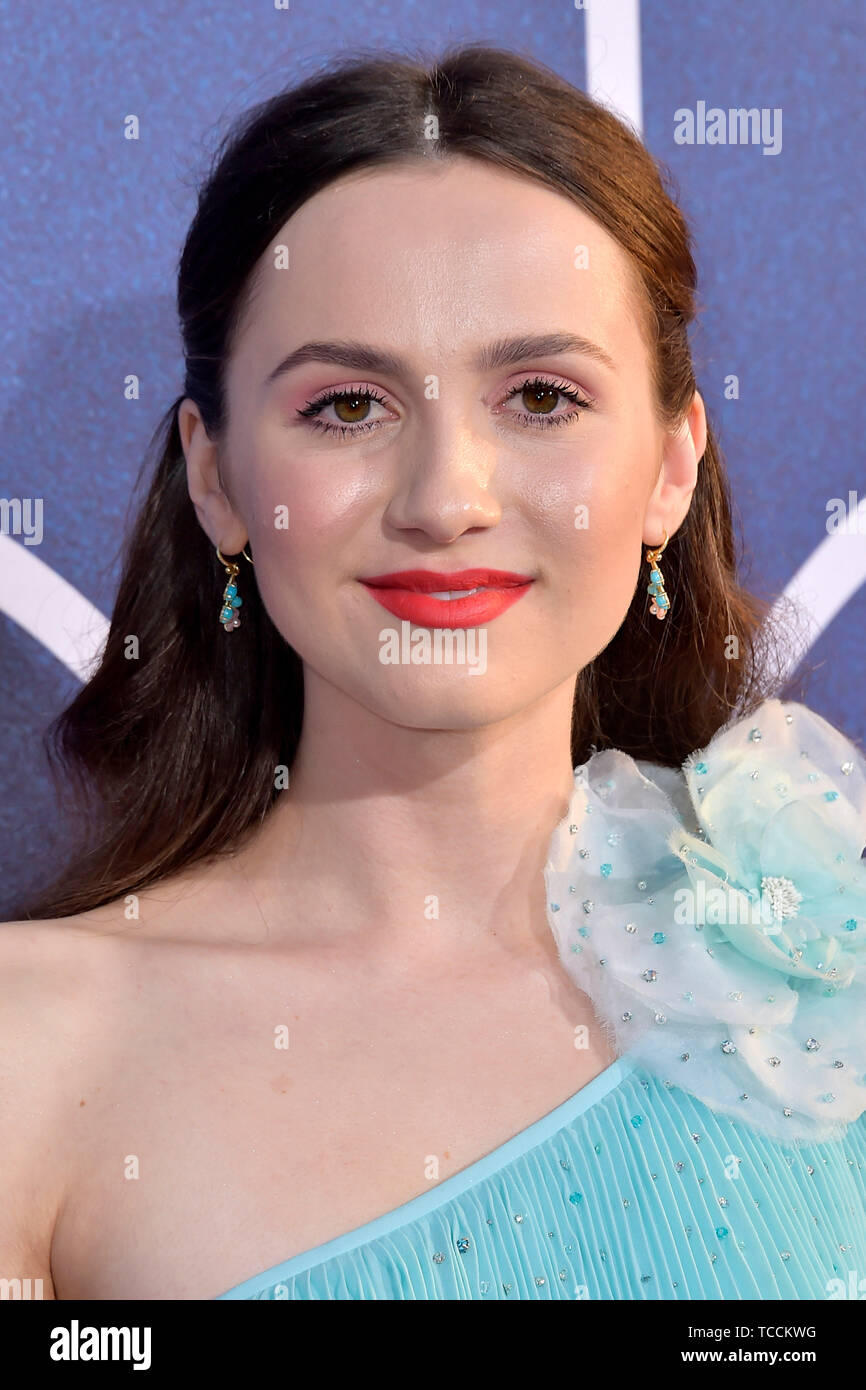 Maude Apatow attending the HBO TV-Series 'Euphoria' at Cinerama Dome on ...
