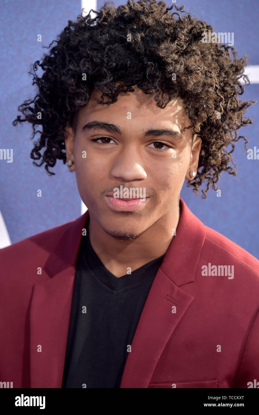 Tristan Timmons attending the HBO TV-Series 'Euphoria' at Cinerama Dome ...