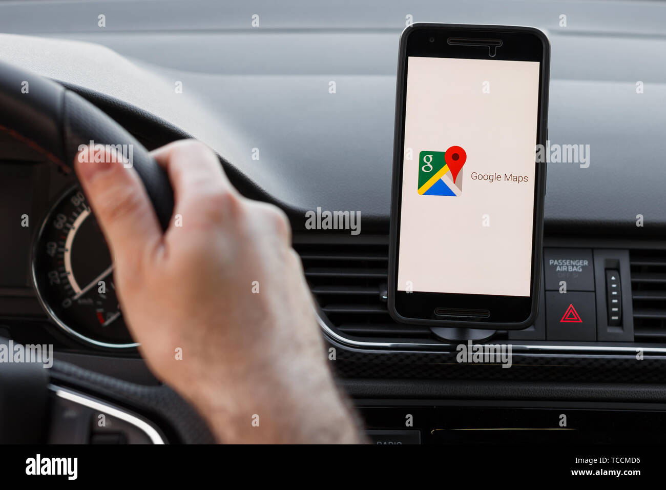 Google maps los angeles hi-res stock photography and images - Alamy