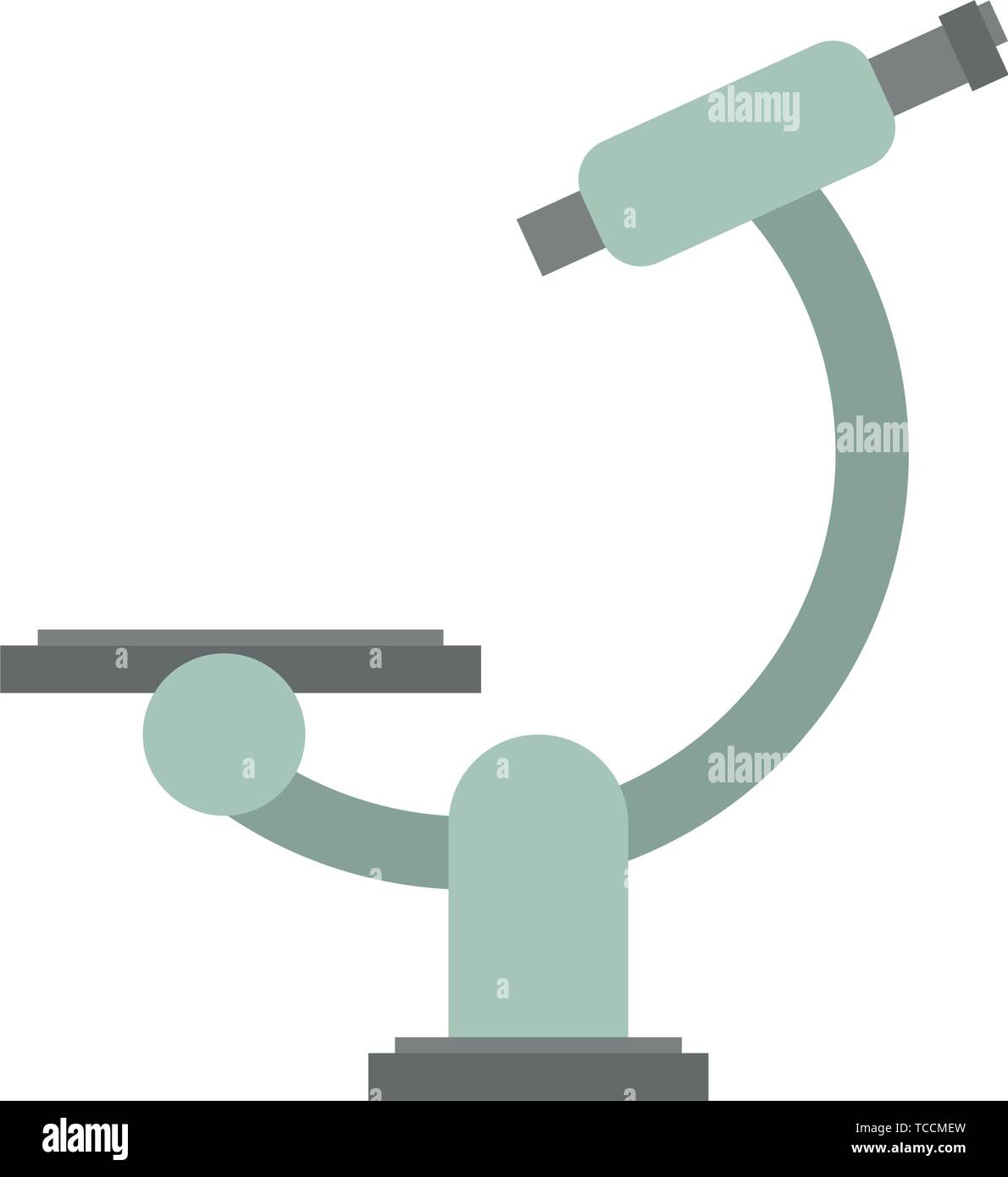 Microscope scientific tool isolated symbol Stock Vector Image & Art - Alamy