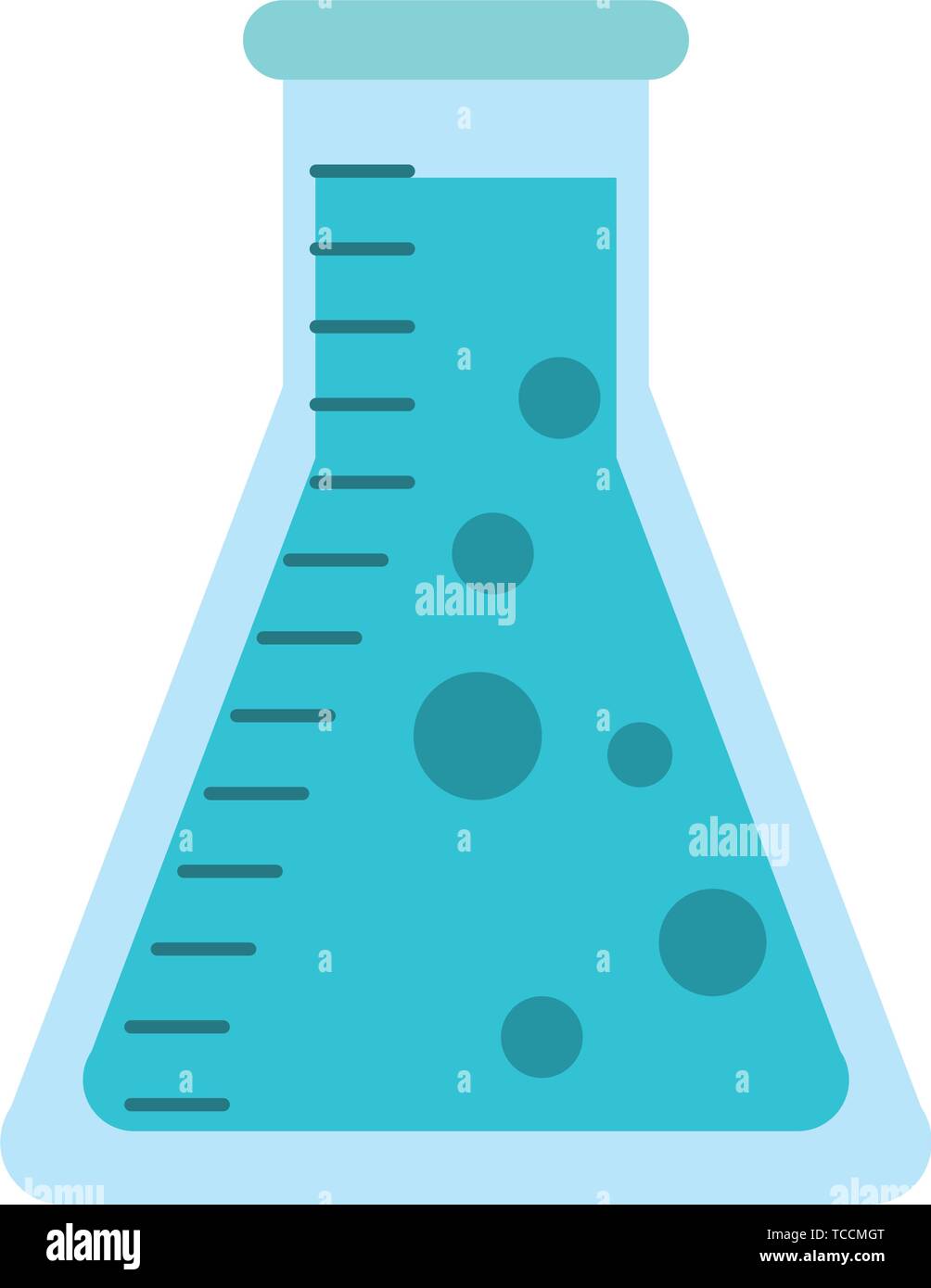 chemistry flask laboratory symbol isolated Stock Vector Image & Art - Alamy