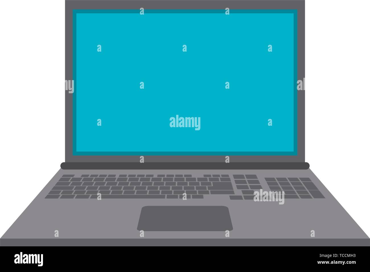 Computer laptop technology isolated symbol Stock Vector Image & Art - Alamy