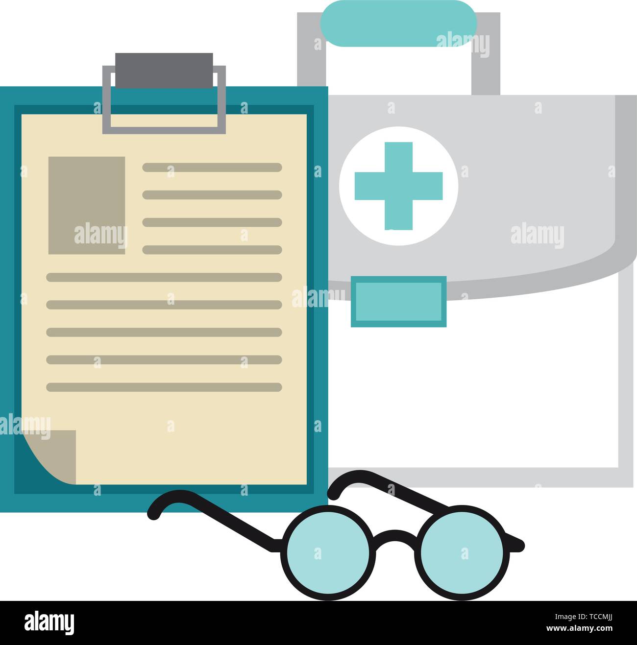 Medical healthcare supplies cartoons isolated Stock Vector Image & Art ...