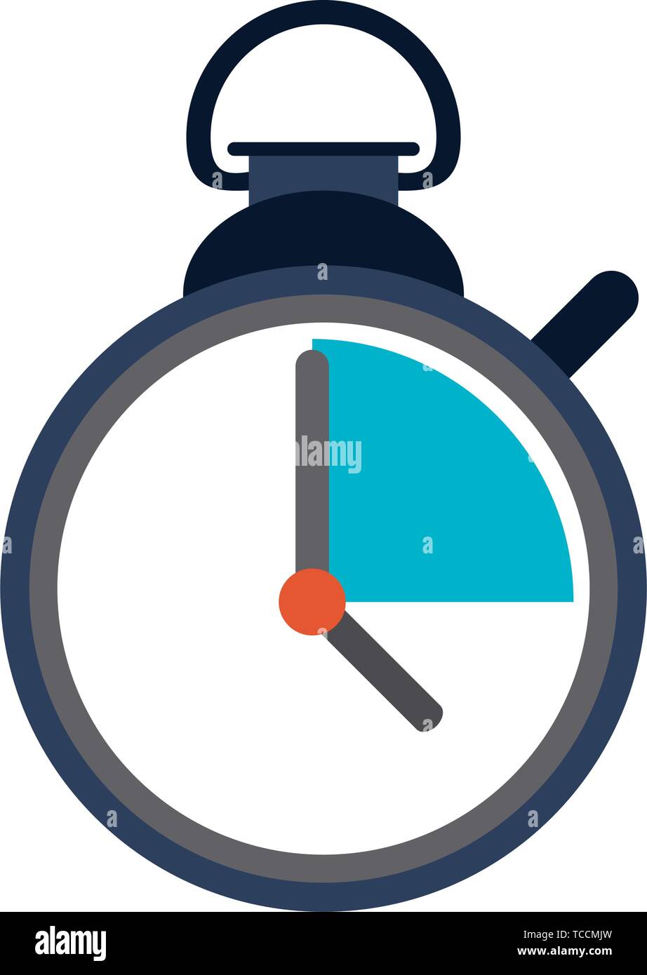 Timer chronometer symbol isolated cartoon Stock Vector Image & Art - Alamy