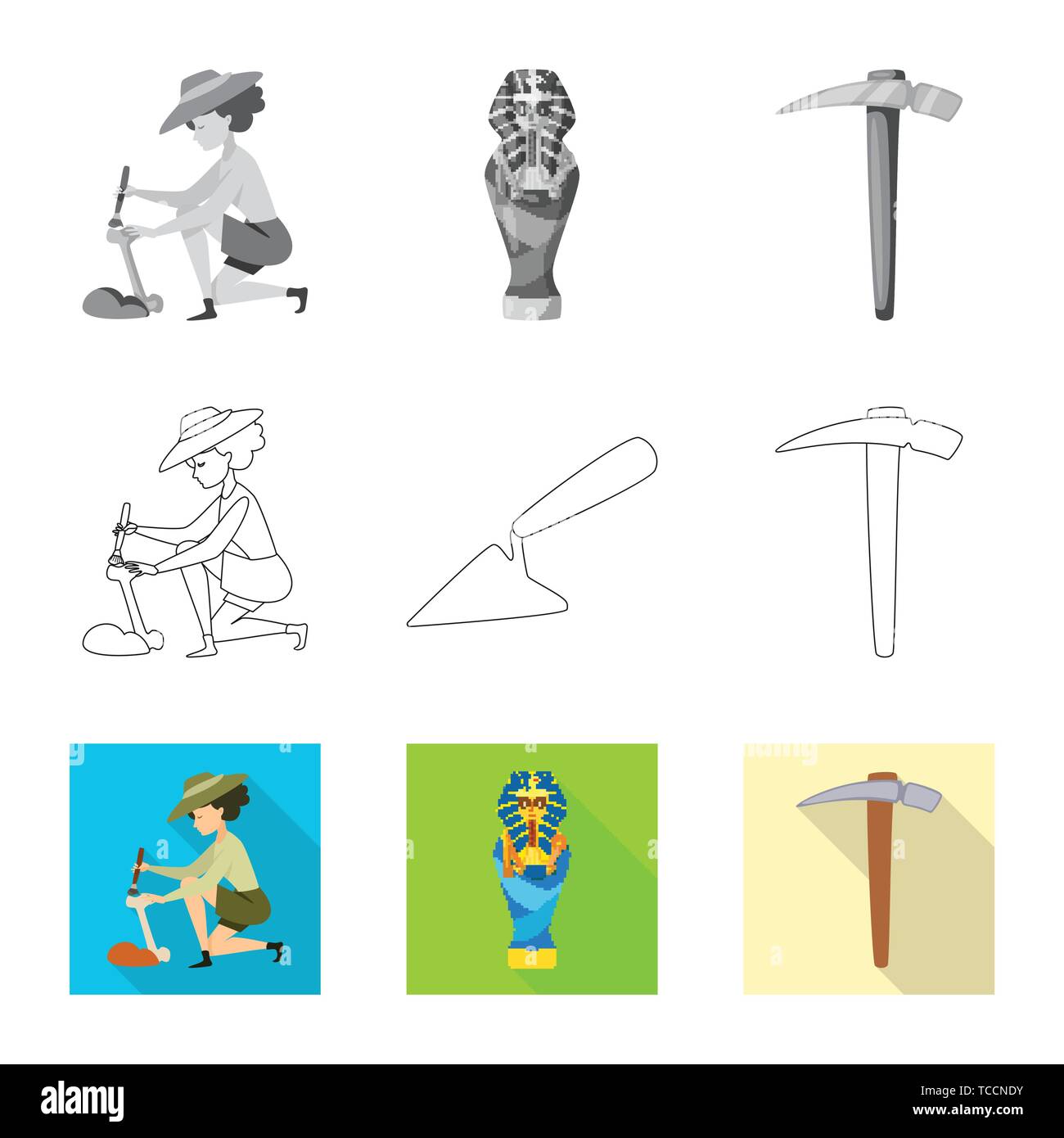 Isolated object of story and items symbol. Collection of story and ...