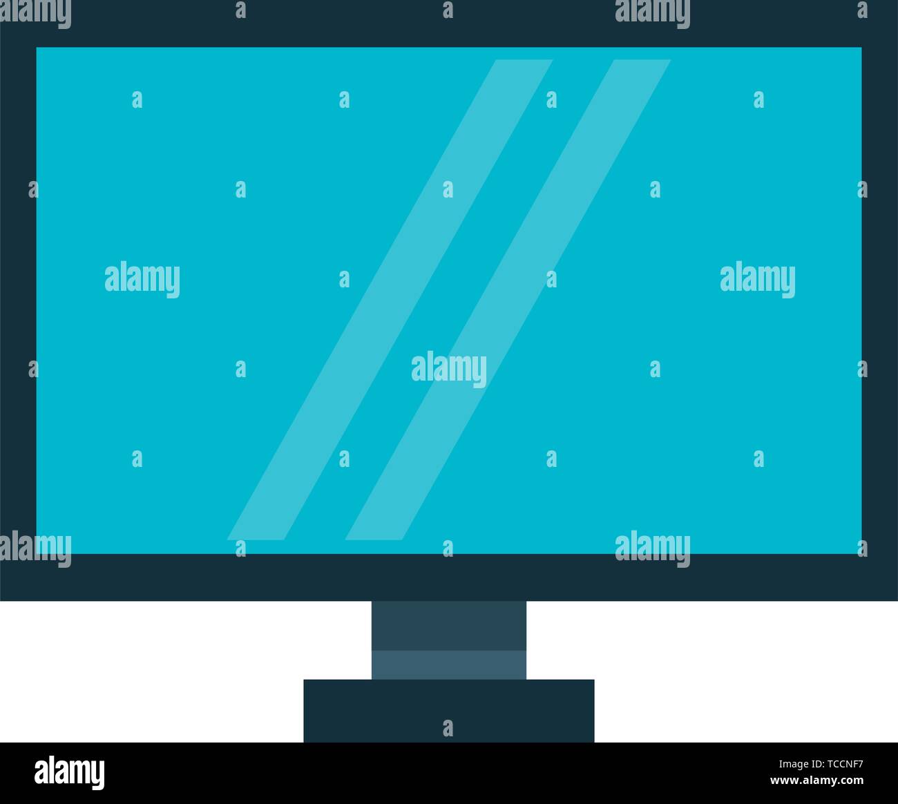 Computer monitor screen hardware isolated Stock Vector Image & Art - Alamy