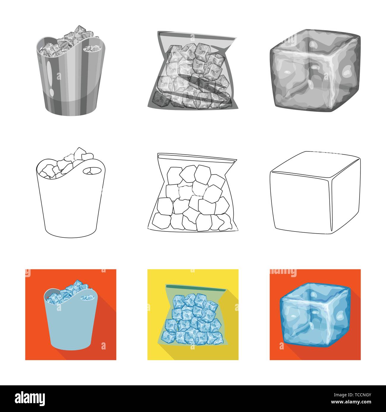 bucket,form,cube,ice,package,drink,crystal,block,capacity,translucent ...