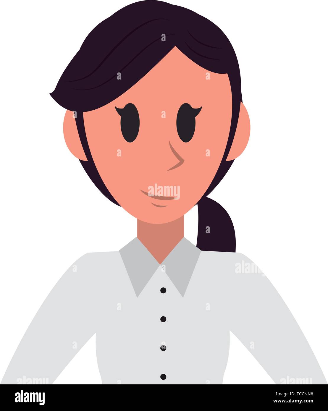 Executive businesswoman character cartoon Stock Vector Image & Art - Alamy