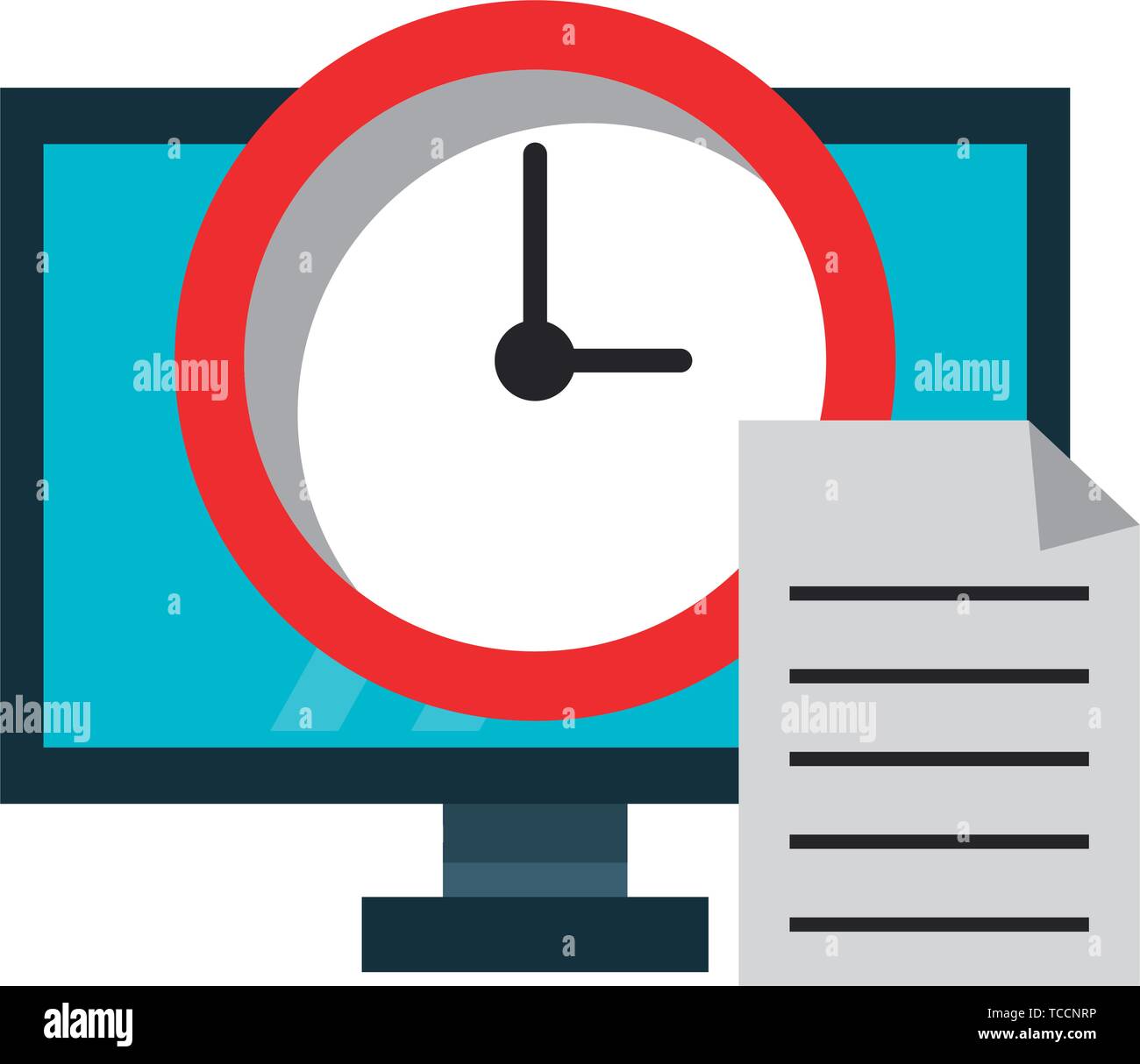 Business and office technology symbols Stock Vector Image & Art - Alamy