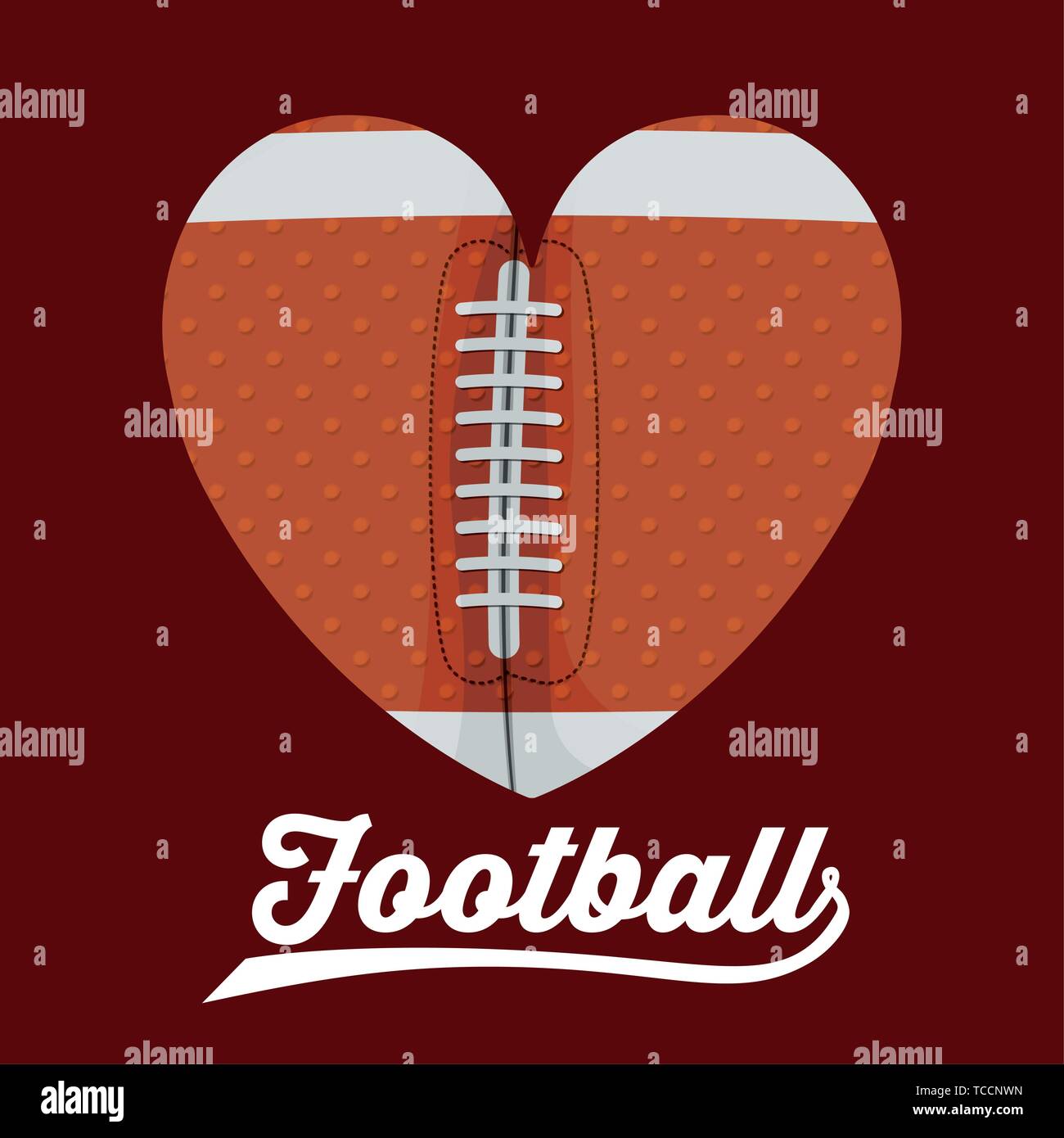 american football design vector illustration Stock Vector Image & Art ...