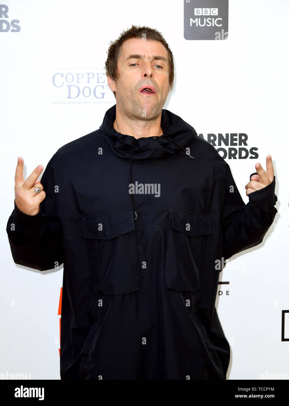 EDITORS NOTE GESTURE Liam Gallagher attending the As It Was Premiere at ...