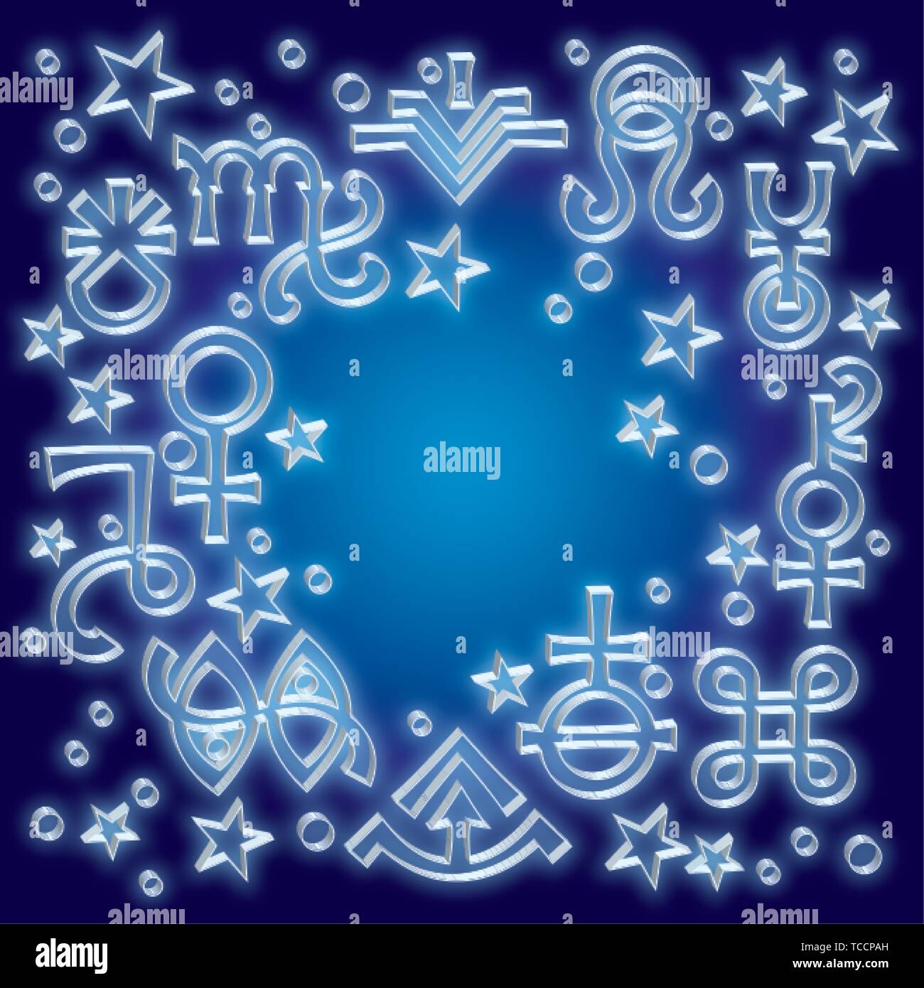 Mystical symbols hi-res stock photography and images - Alamy