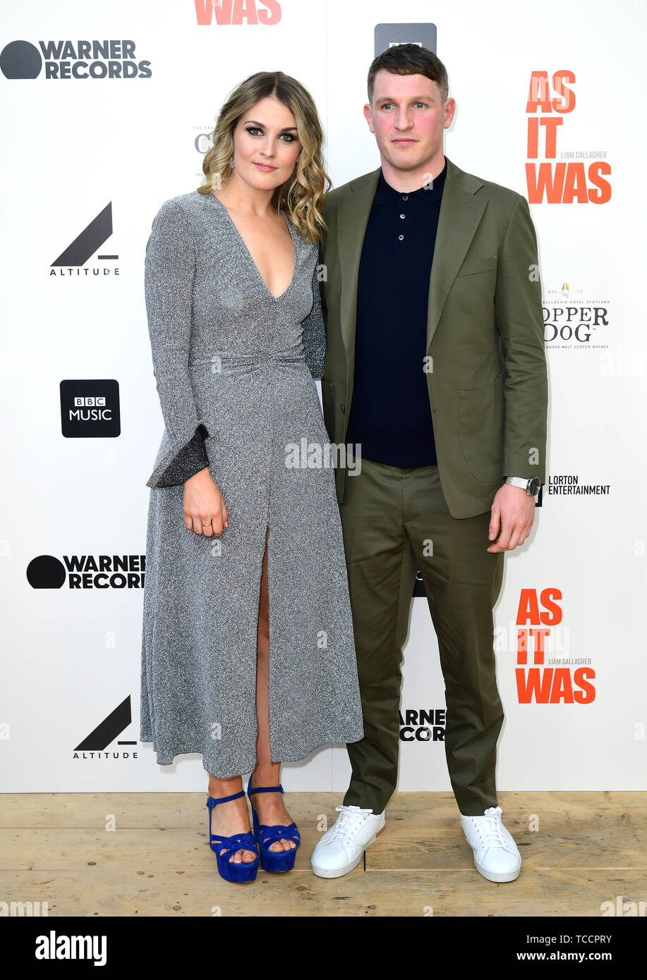 Gavin Fitzgerald and Sibeal Davitt attending the As It Was Premiere at ...