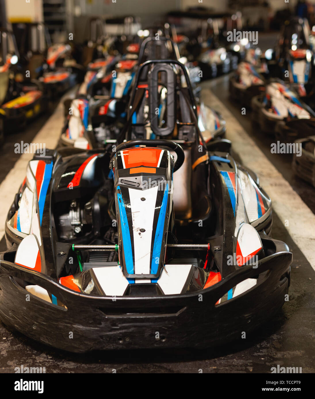 Go karting indoor hi-res stock photography and images - Alamy