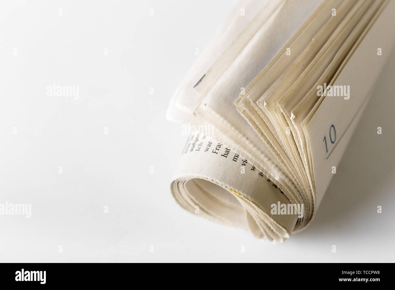 newspaper close up Stock Photo - Alamy