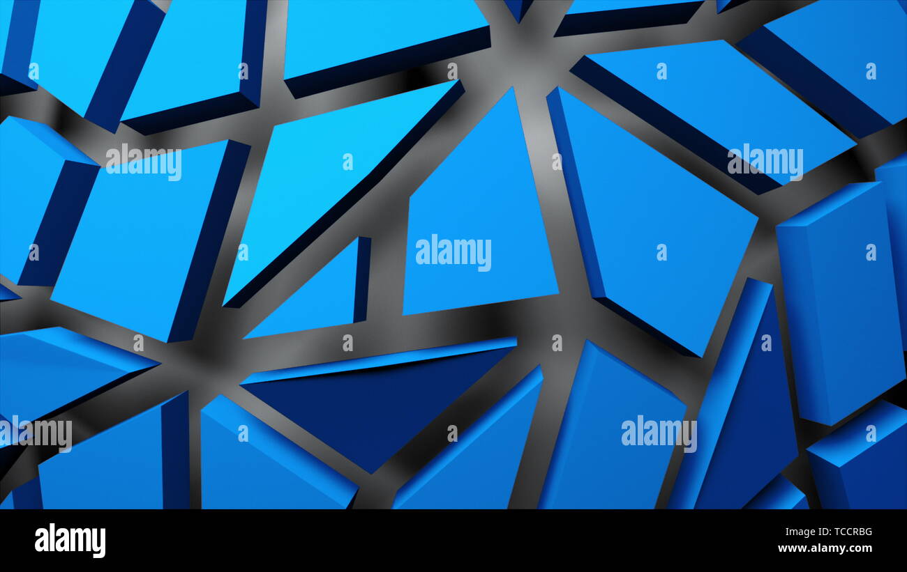 3d geometry stylish shapes, abstract modern background, computer ...