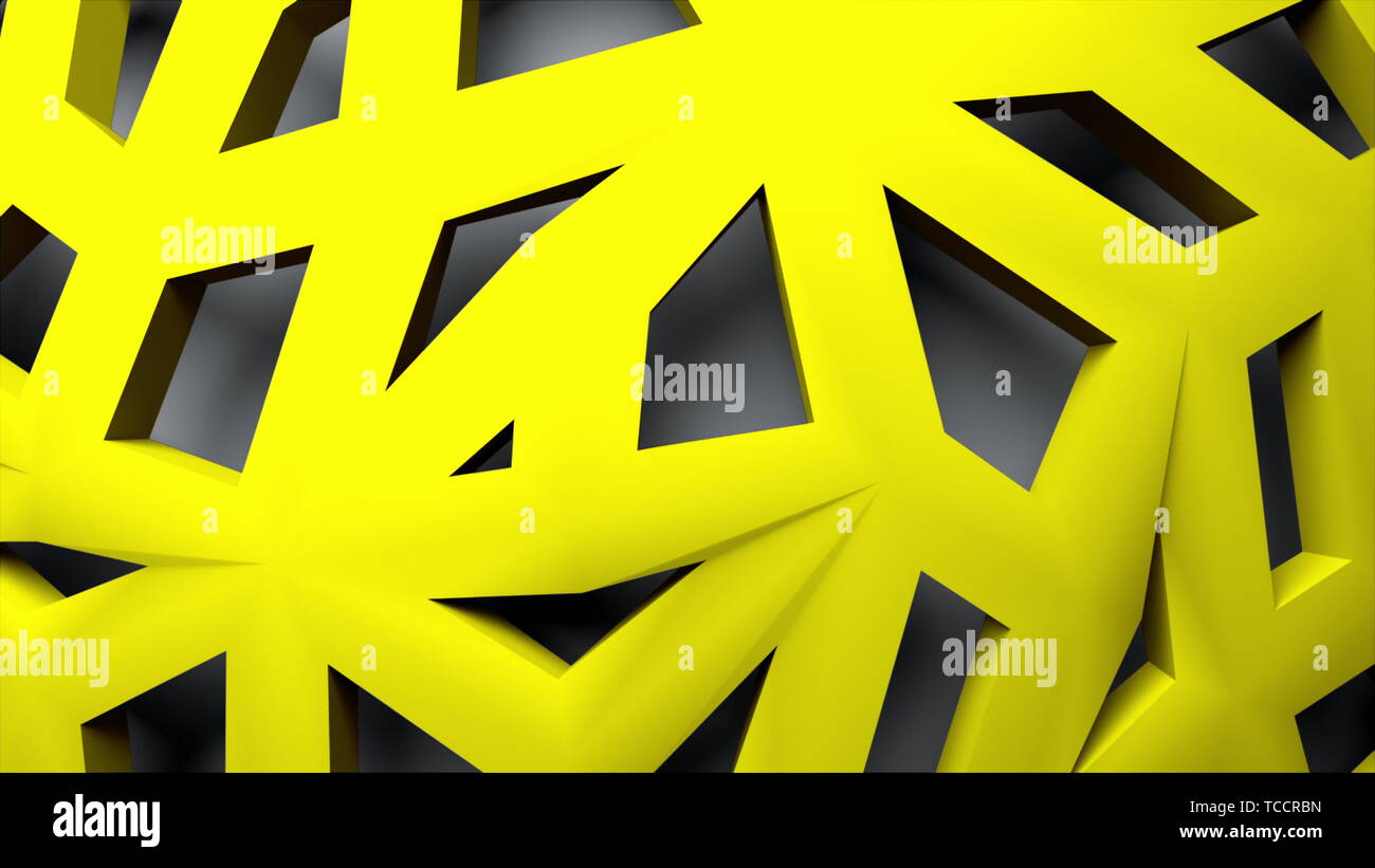 3d geometry stylish shapes, abstract modern background, computer ...
