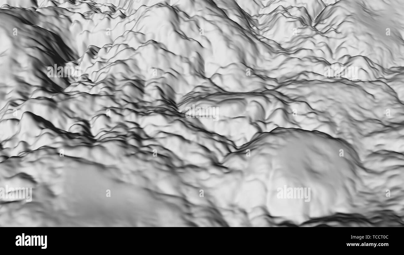 Terrain modern 3d surface model, 3d render backdrop, computer ...