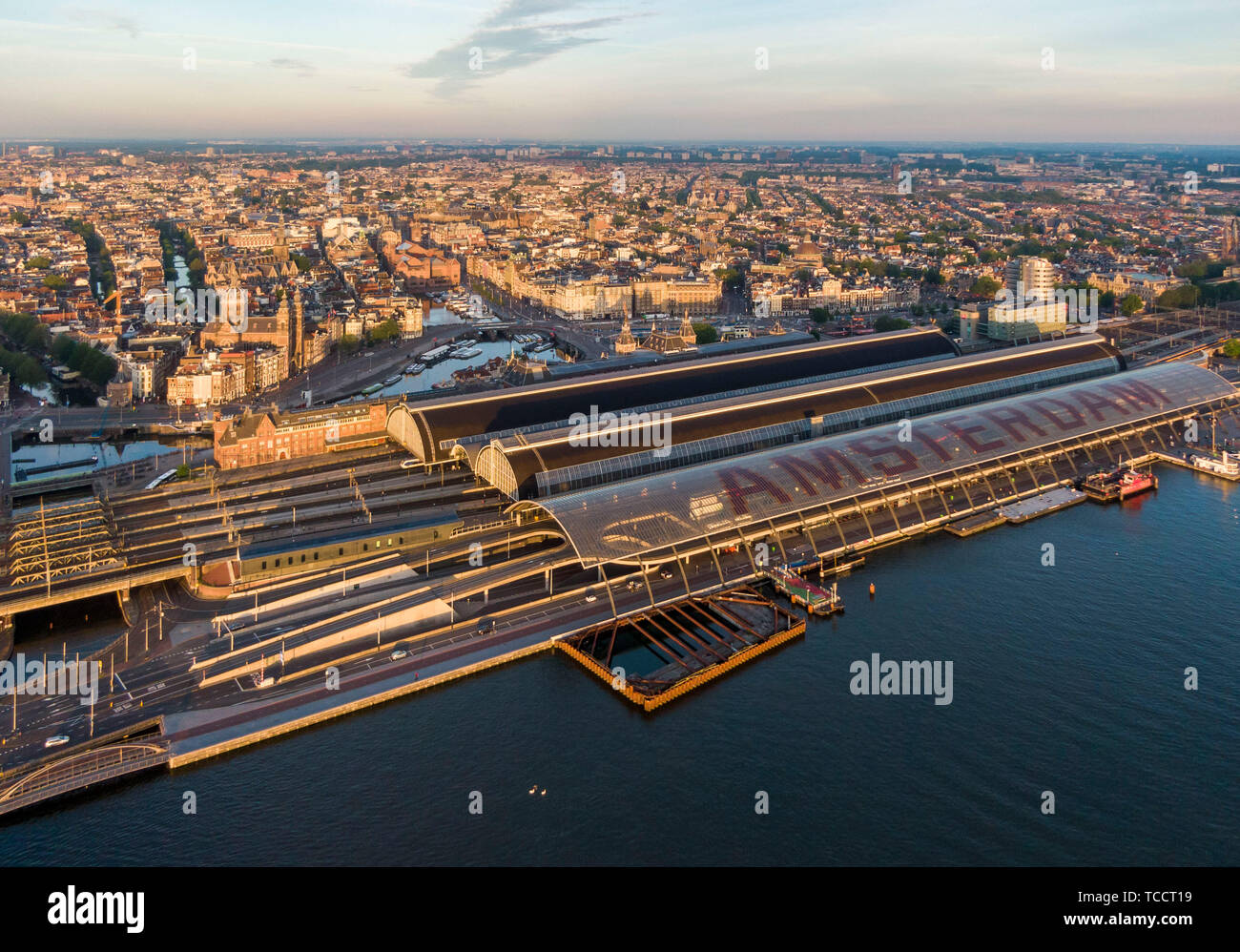 Aerial view central station station hi-res stock photography and images ...