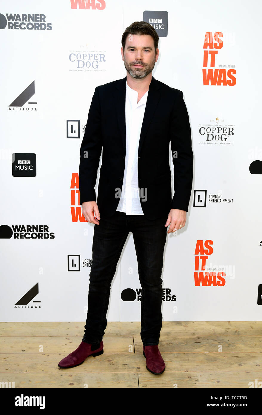 Dave Berry attending the As It Was Premiere at Alexandra Palace Theatre ...
