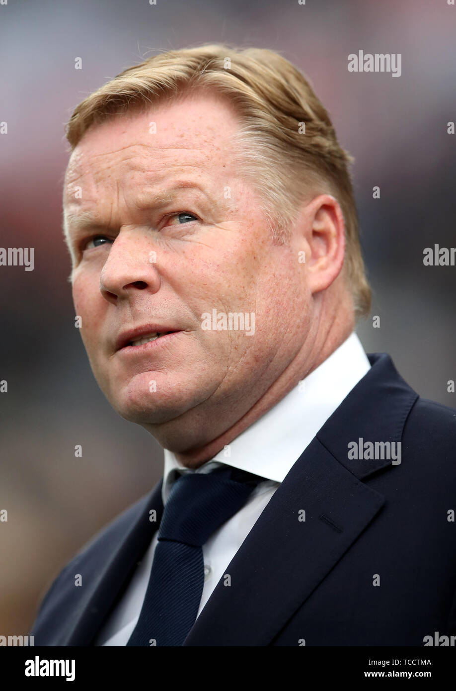 Netherlands head coach Ronald Koeman during the Nations League Semi ...