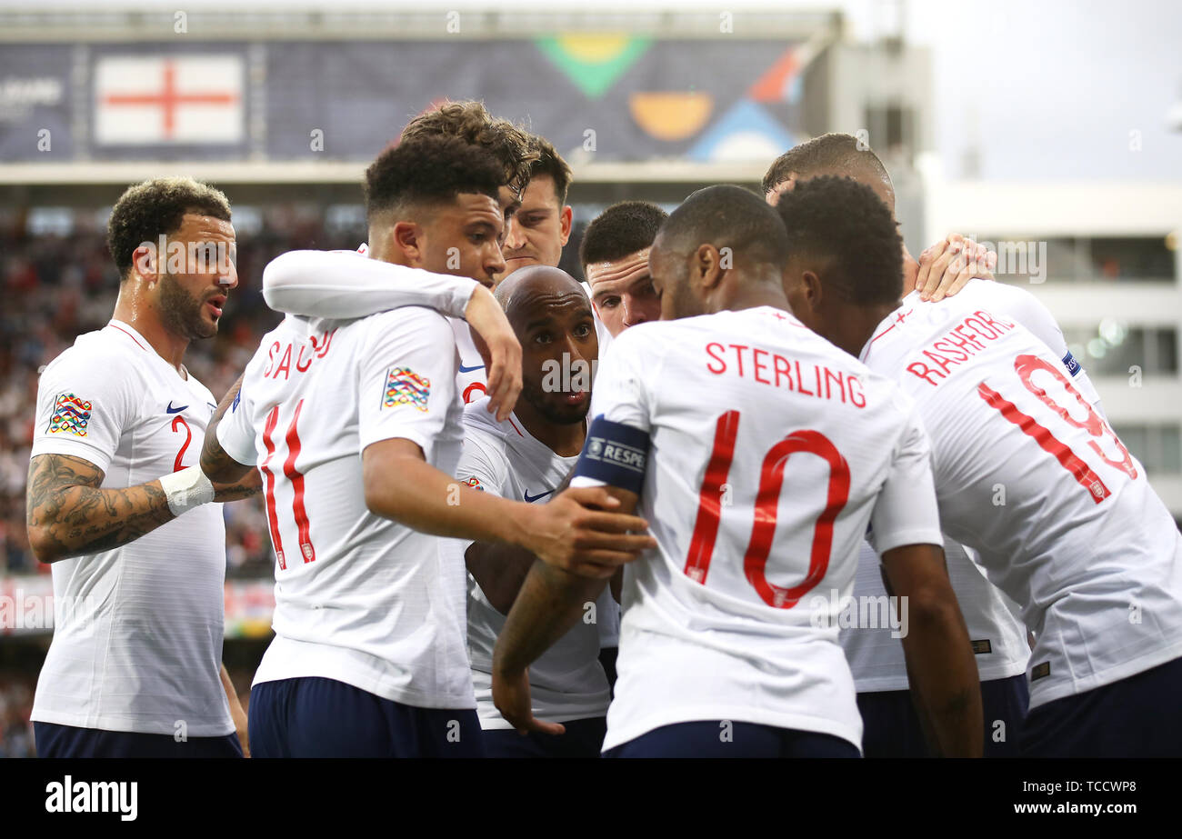 Marcus rashford celebration hi-res stock photography and images - Alamy