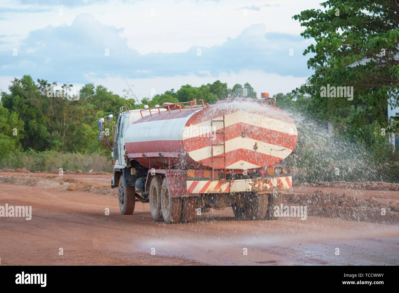 Dust control water spray hi-res stock photography and images - Alamy