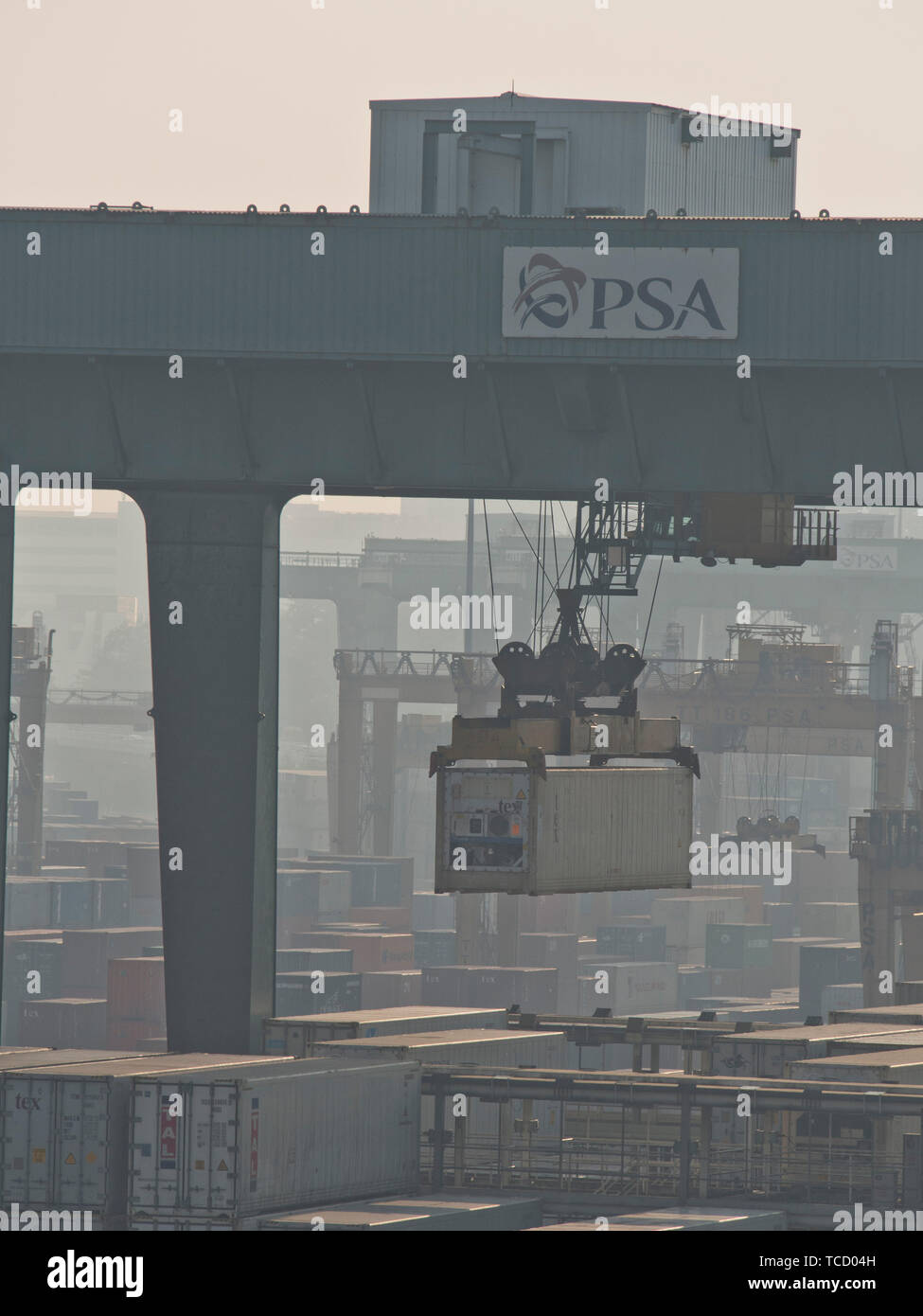 Psa container terminal port singapore High Resolution Stock Photography ...