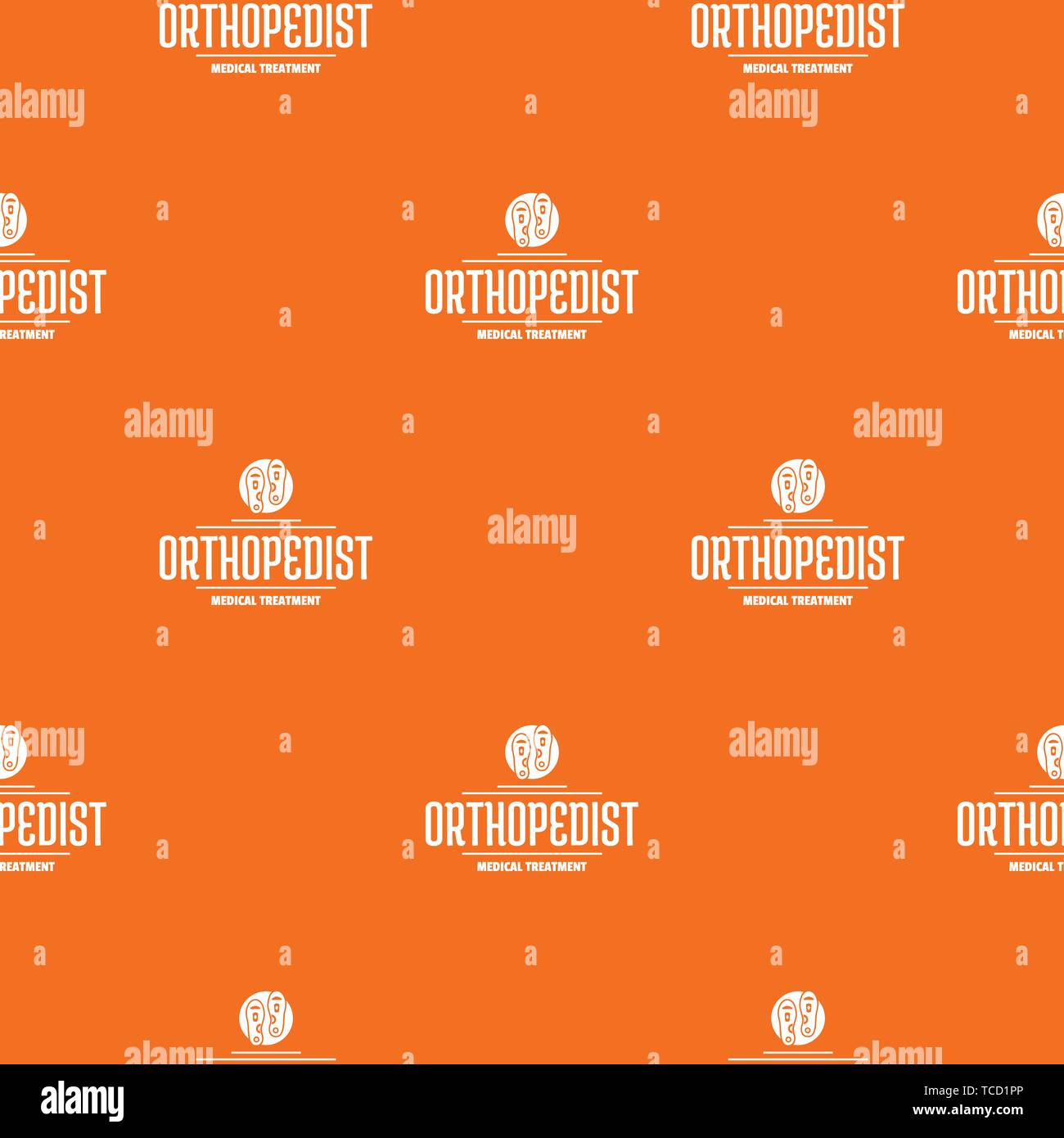 Medical treatment pattern vector orange Stock Vector Image & Art - Alamy