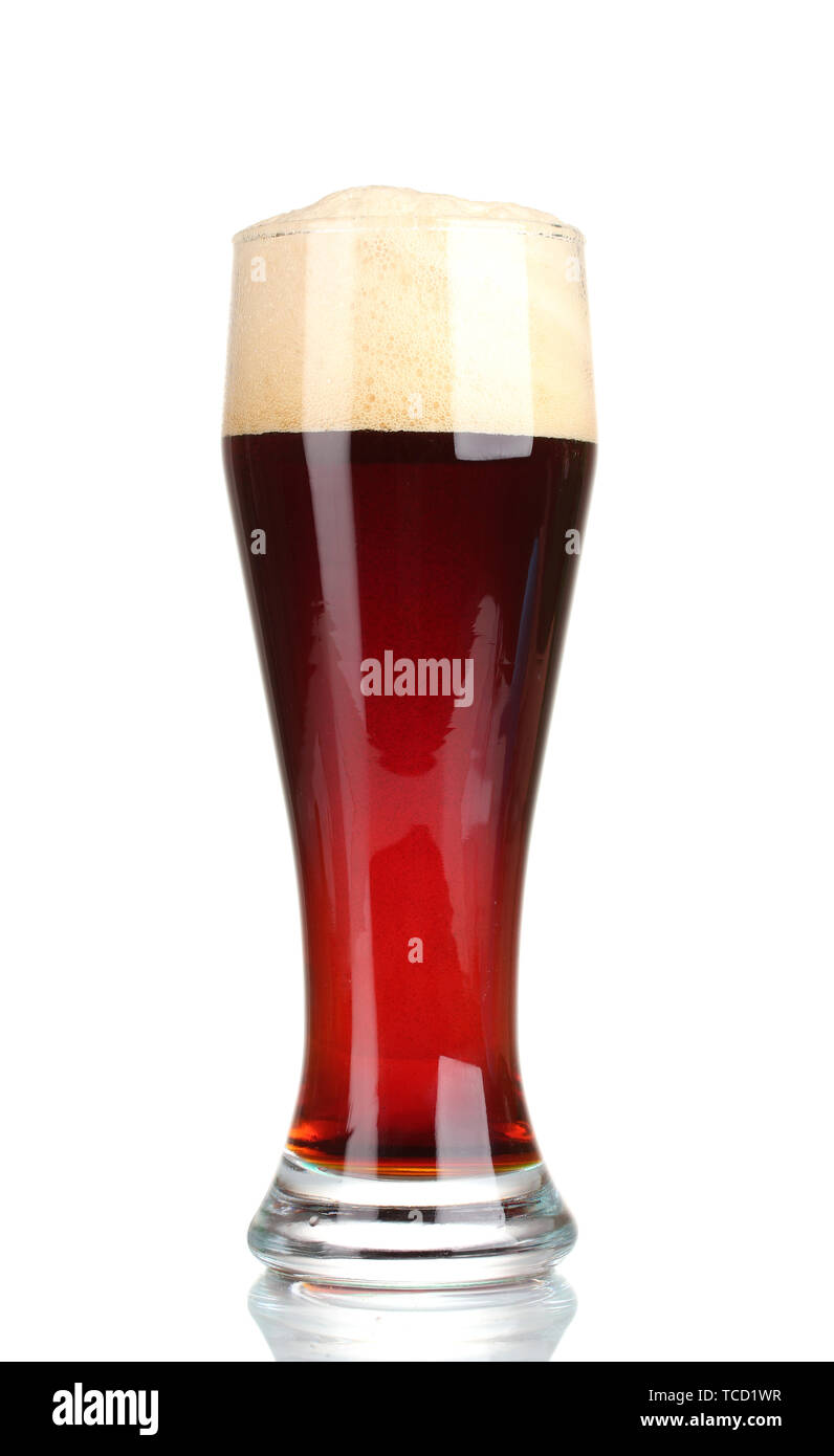 Bubbles in glass beer macro Cut Out Stock Images & Pictures - Alamy
