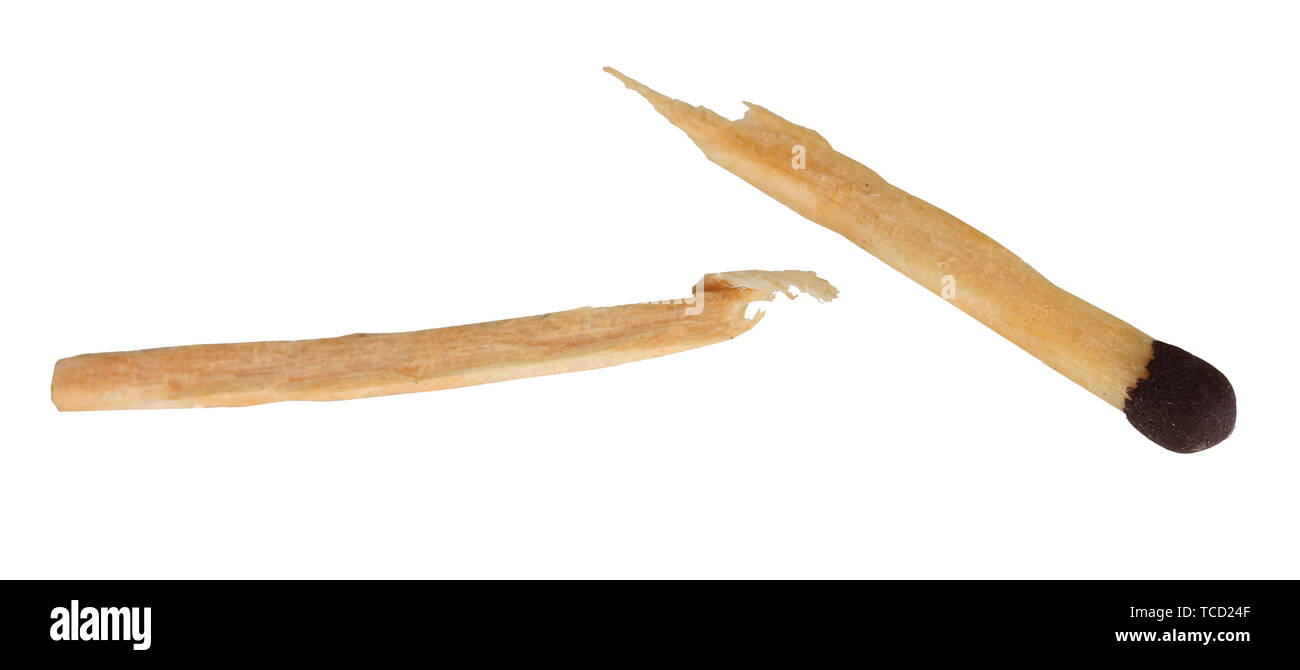Broken Matchstick High Resolution Stock Photography and Images - Alamy