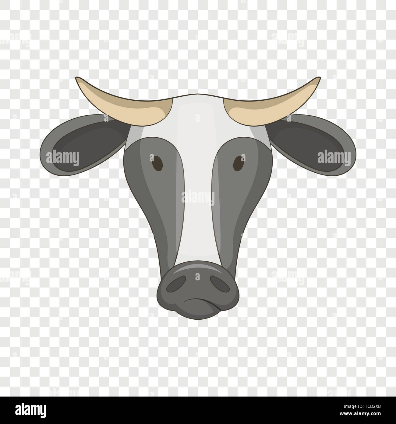 Cow icon, cartoon style Stock Vector Image & Art - Alamy