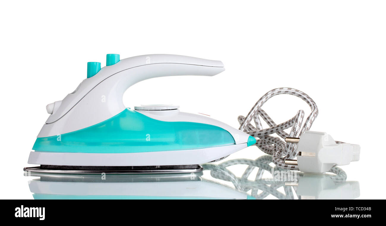 iron isolated on white Stock Photo - Alamy