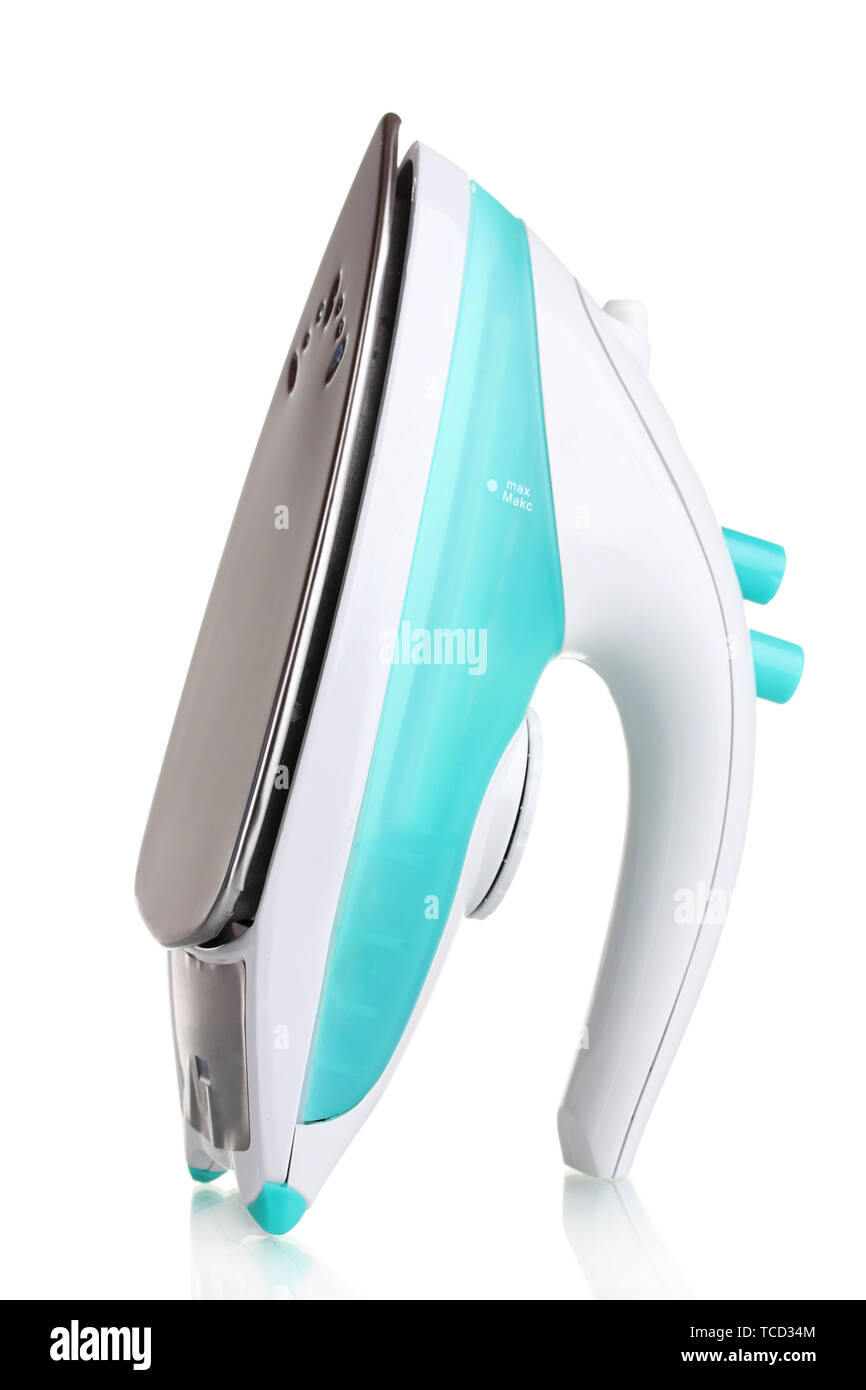 iron isolated on white Stock Photo - Alamy