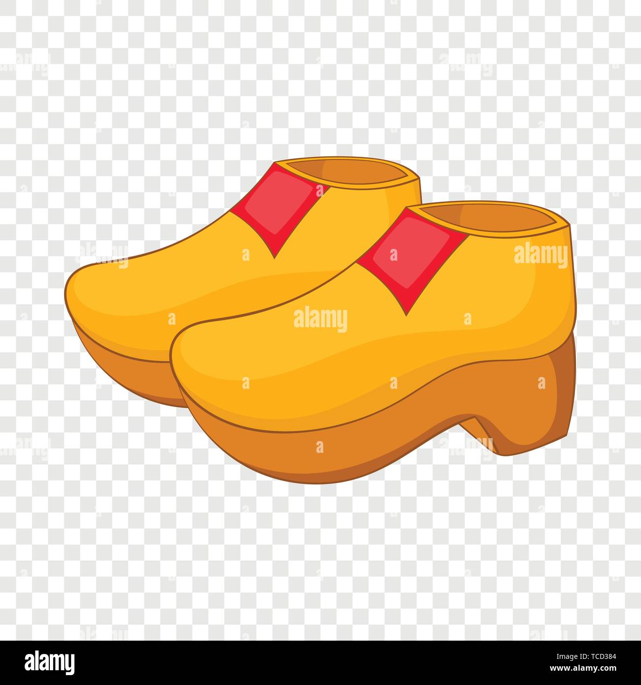 Wooden shoe icon, cartoon style Stock Vector Image & Art - Alamy