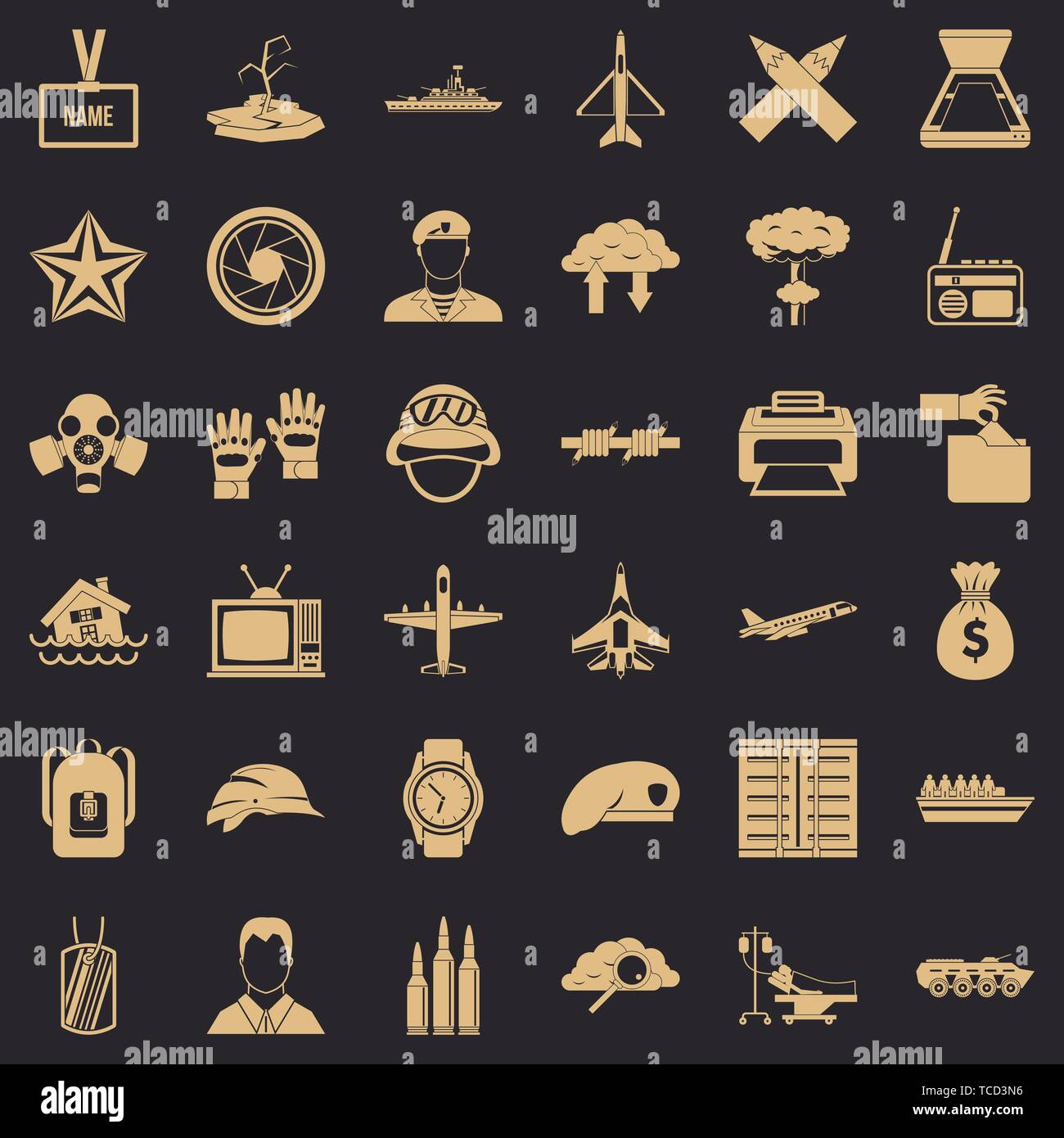 Armed services Stock Vector Images - Alamy