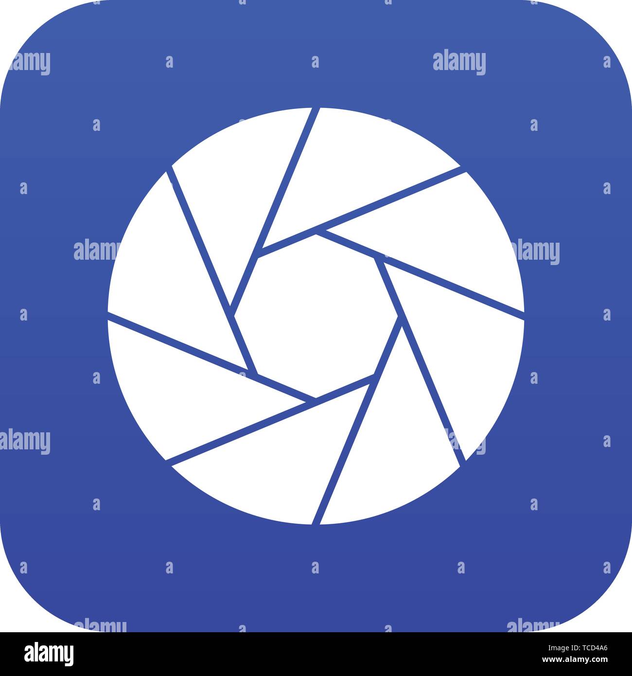 Little objective icon digital blue Stock Vector Image & Art - Alamy